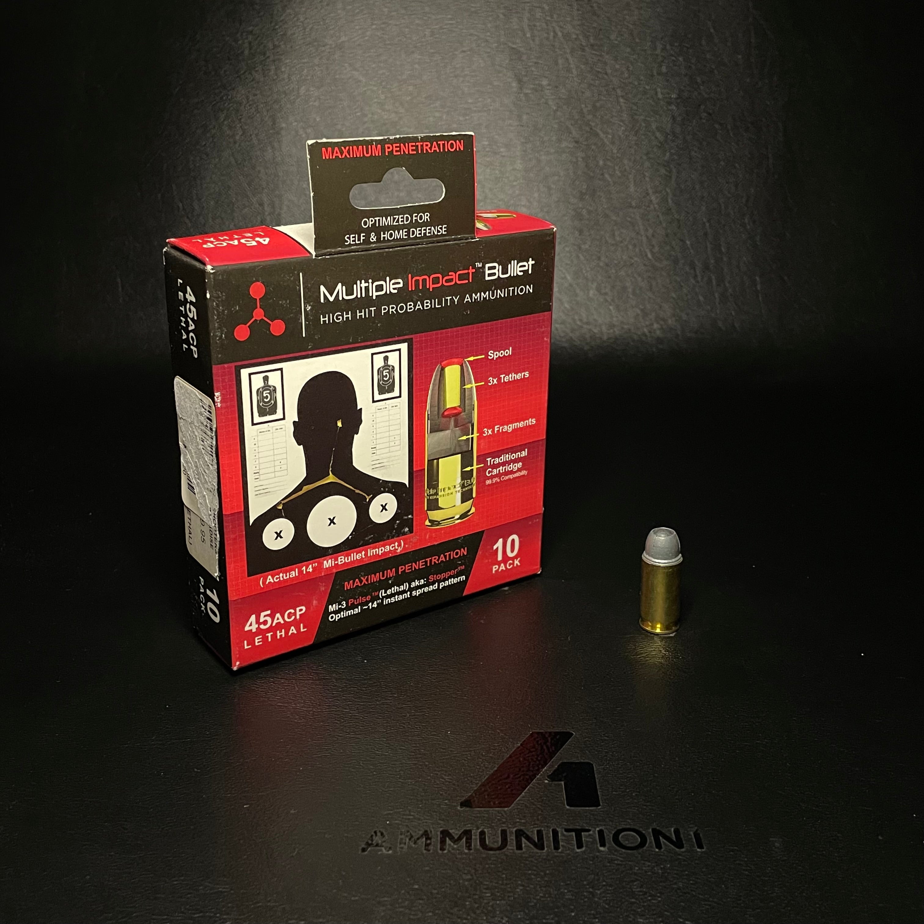 Advanced Ballistics Concepts - 45 ACP - Multiple Impact Bullet - 10 Rn ...