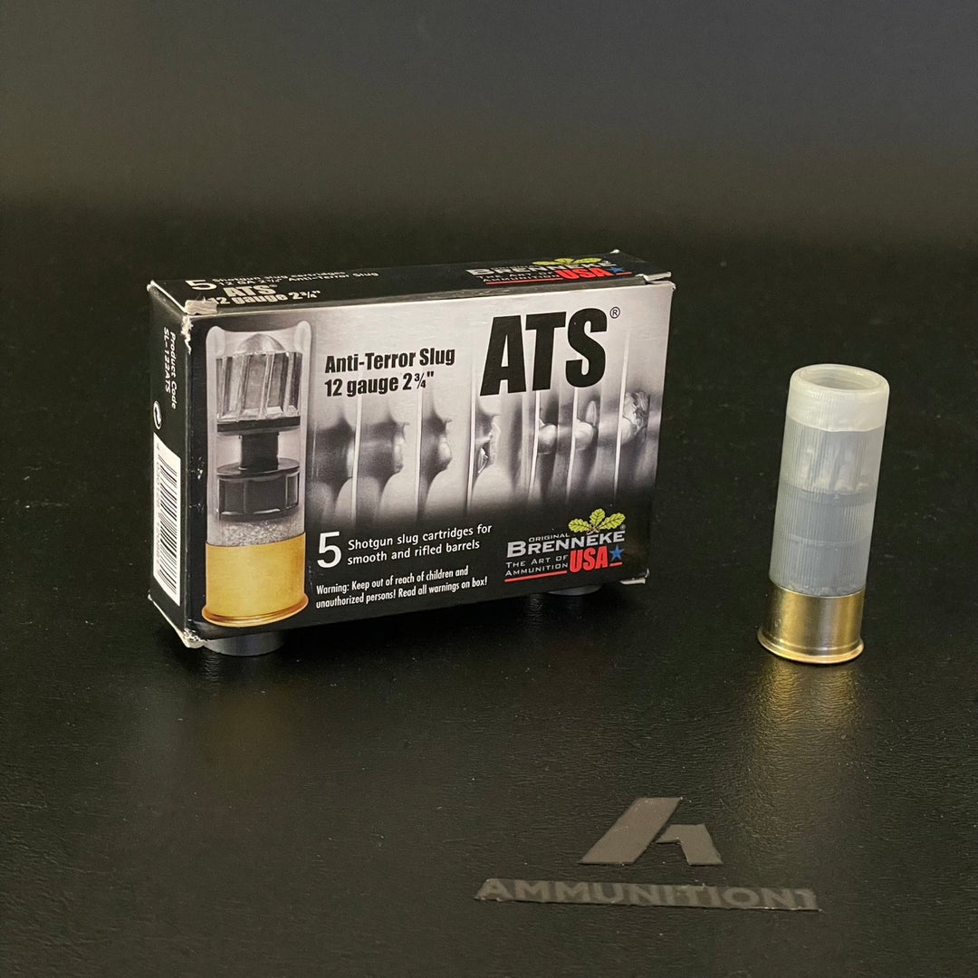 Brenneke Anti Terror Slugs - 12 Ga - 2.75'' 1oz - 5 Rnd/Bx – Ammunition1