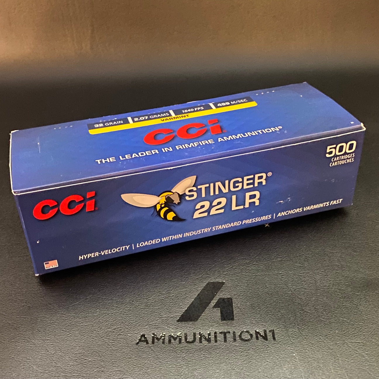 CCI Stinger - 22 LR - 32 Gr CPHP - 500 Rnd/Case – Ammunition1