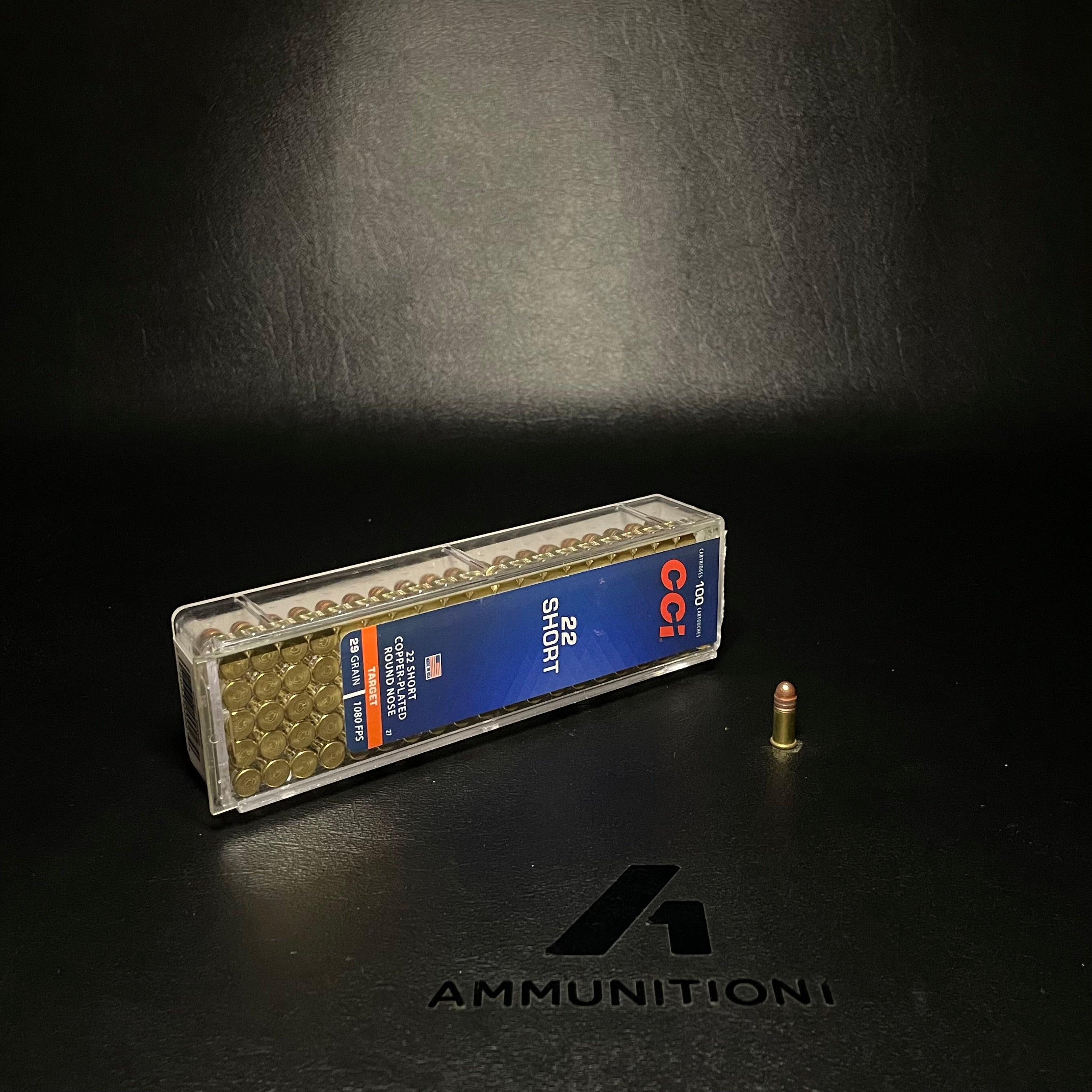 CCI - 22 Short - 29 Gr CPRN - 100 Rnd/Bx – Ammunition1