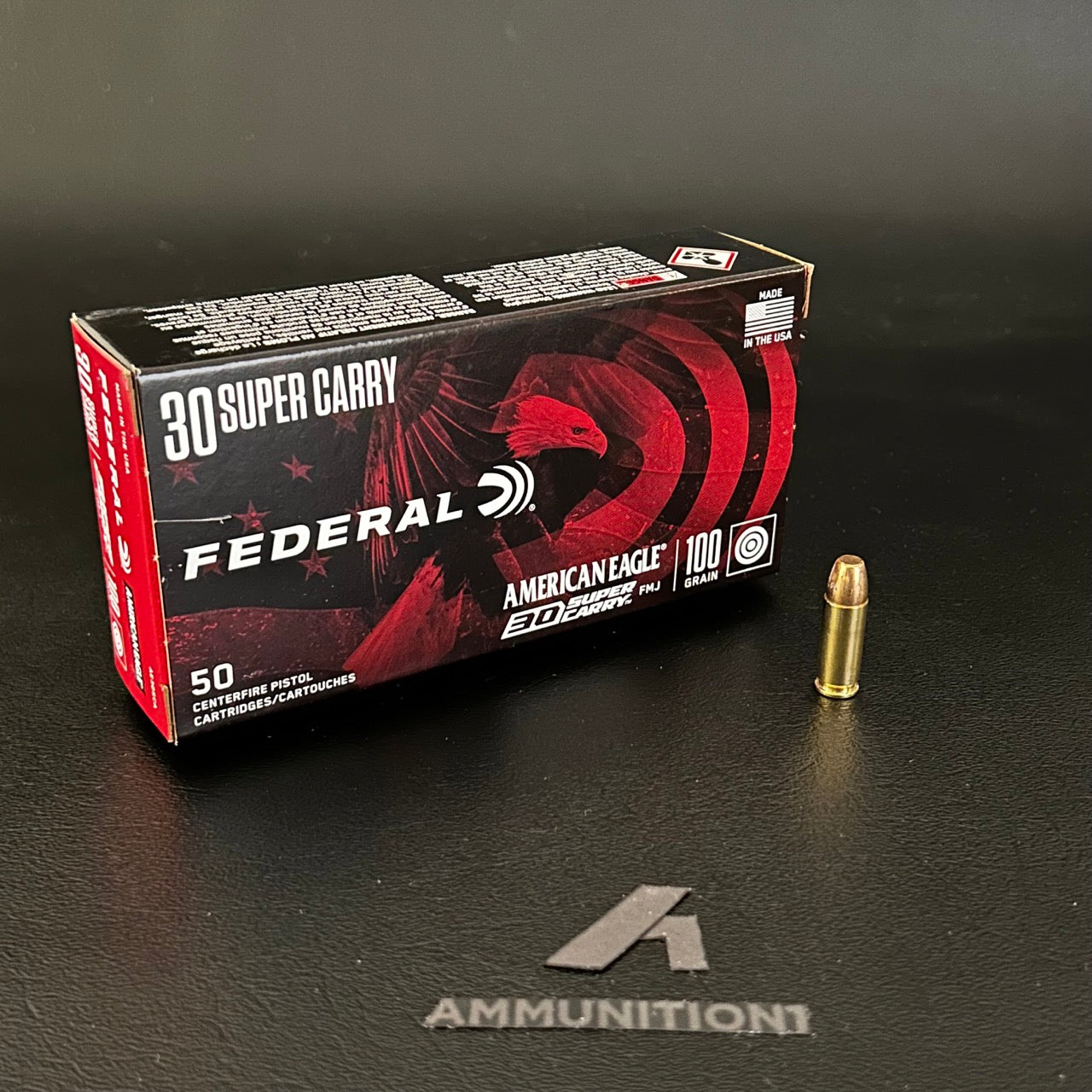 Federal American Eagle - 30 Super Carry - 100 Grain FMJ - 500 Rounds ...