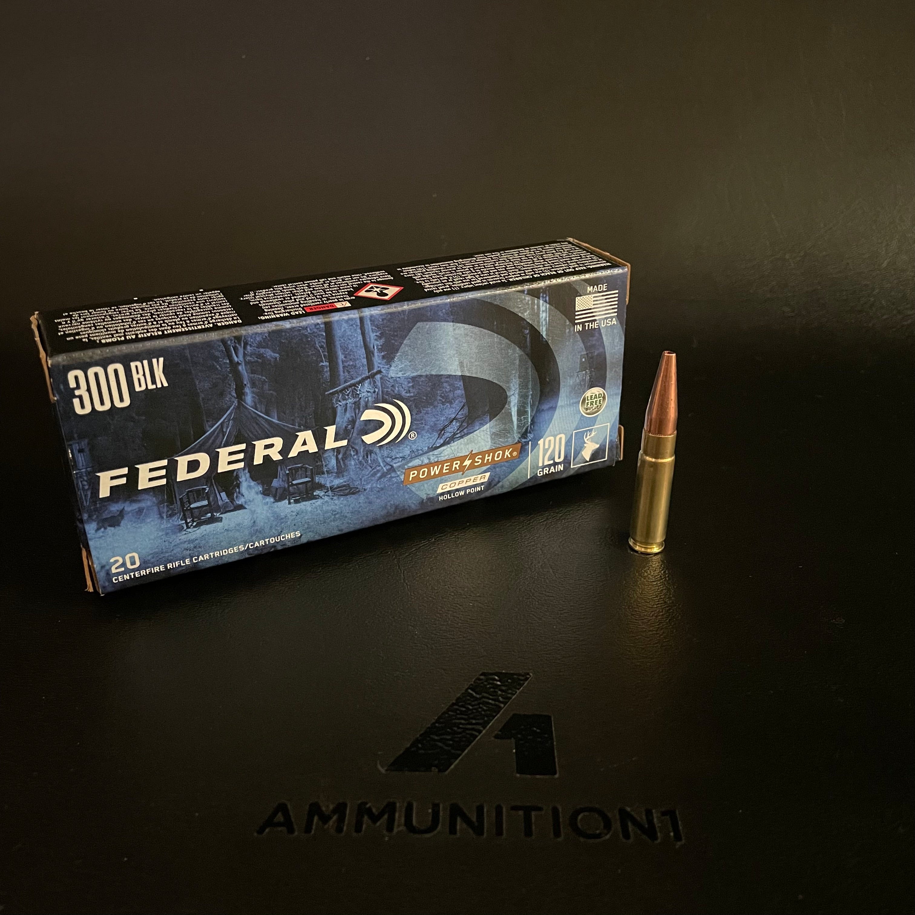 Federal Power Shok - .300 Blackout - 120 Gr CHP - 20 Rnd/Bx – Ammunition1