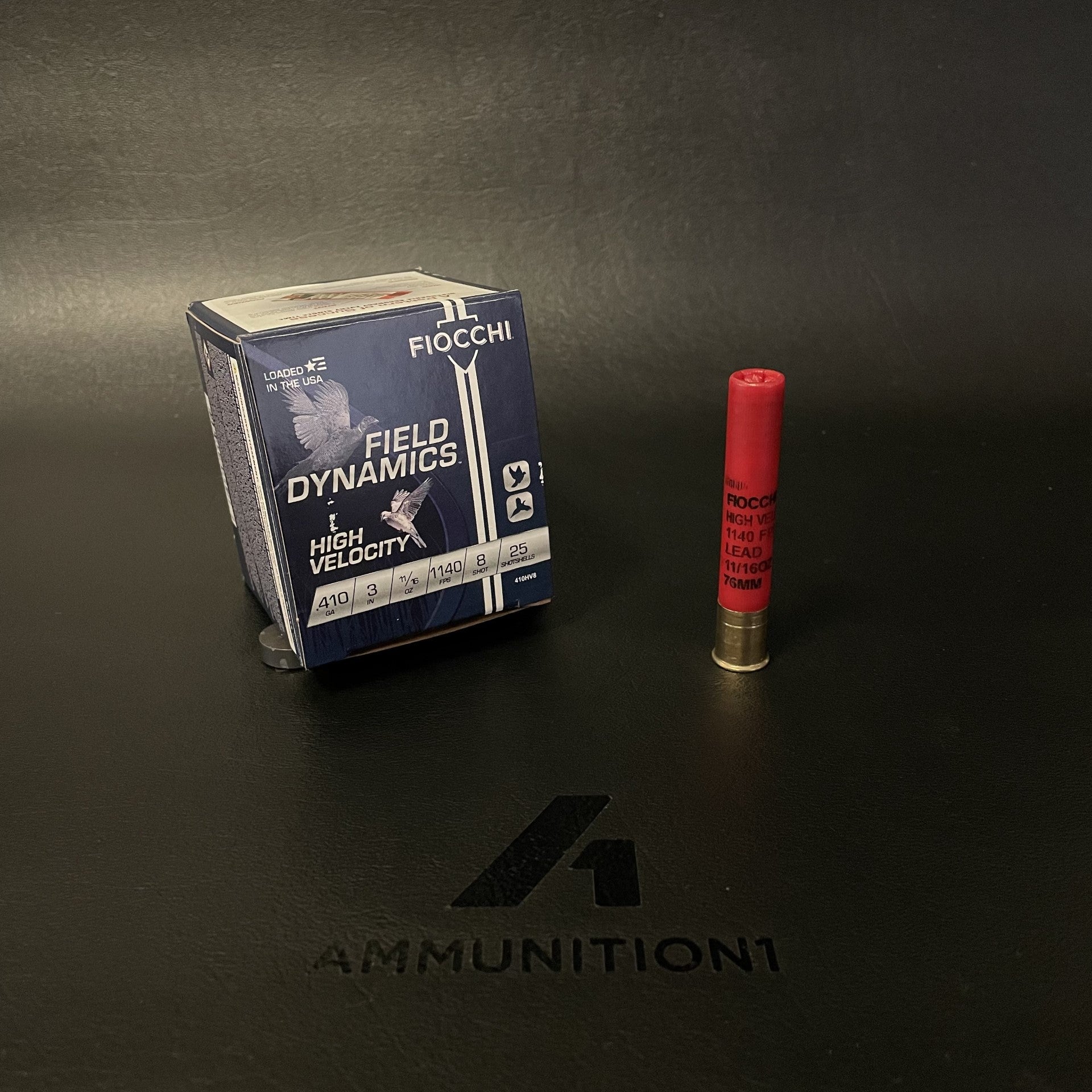 Fiocchi Field Dynamics - .410 Ga - 3" 11/16 oz #8 Shot - 25 Rnd/Bx – Ammunition1