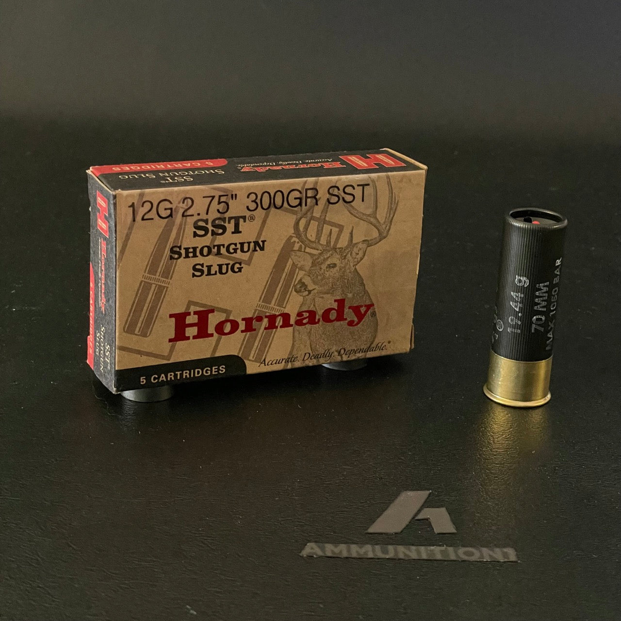 Hornady SST - 12 Ga - 300 Gr 2.75'' Slug - 5 Rnd/Bx – Ammunition1