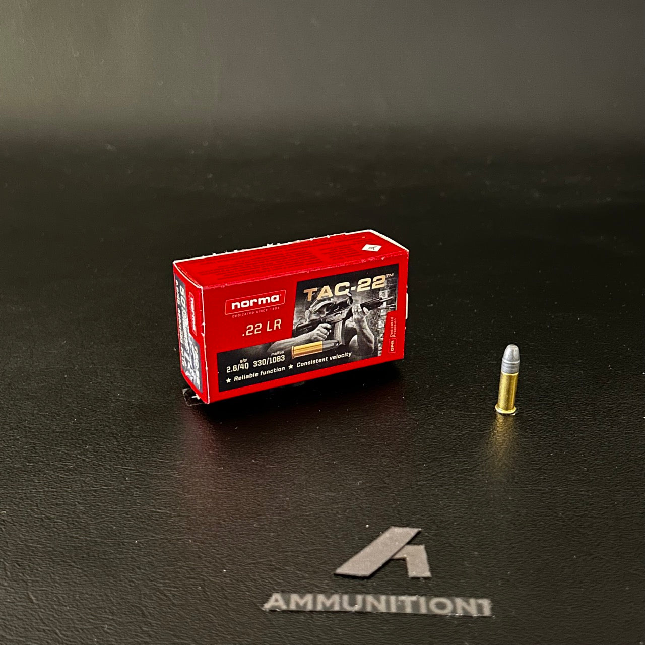 Norma TAC-22 - 22 LR - 40 Gr - 50 Rnd/Bx – Ammunition1