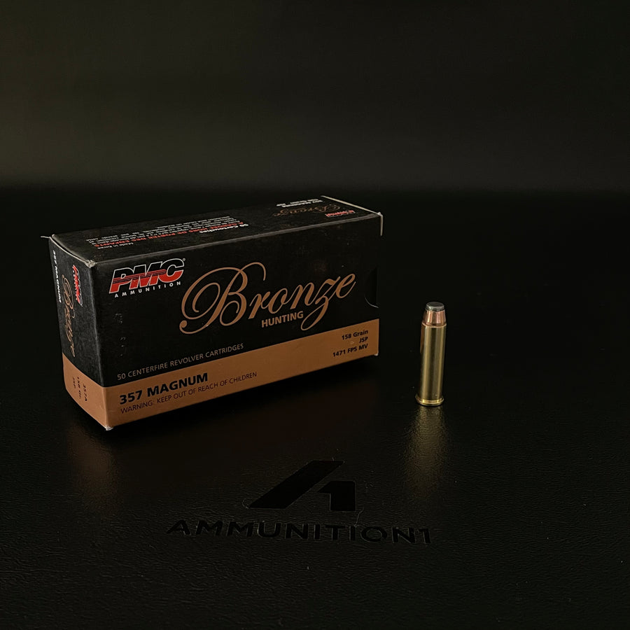 PMC Bronze - .357 Mag - 158 Gr JSP - 50 Rnd/Bx – Ammunition1