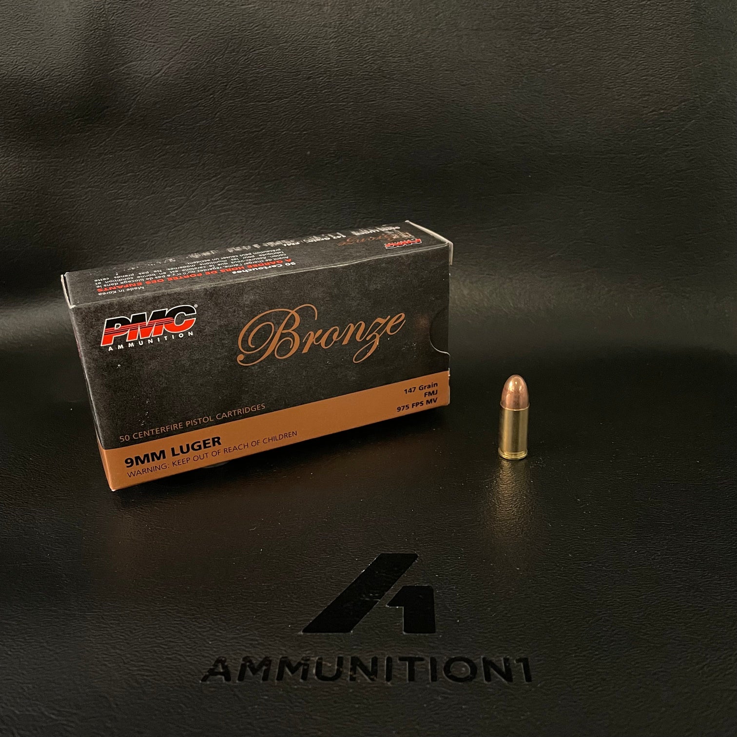 PMC Bronze - 9mm - 147 Gr FMJ - 50 Rnd/Bx – Ammunition1