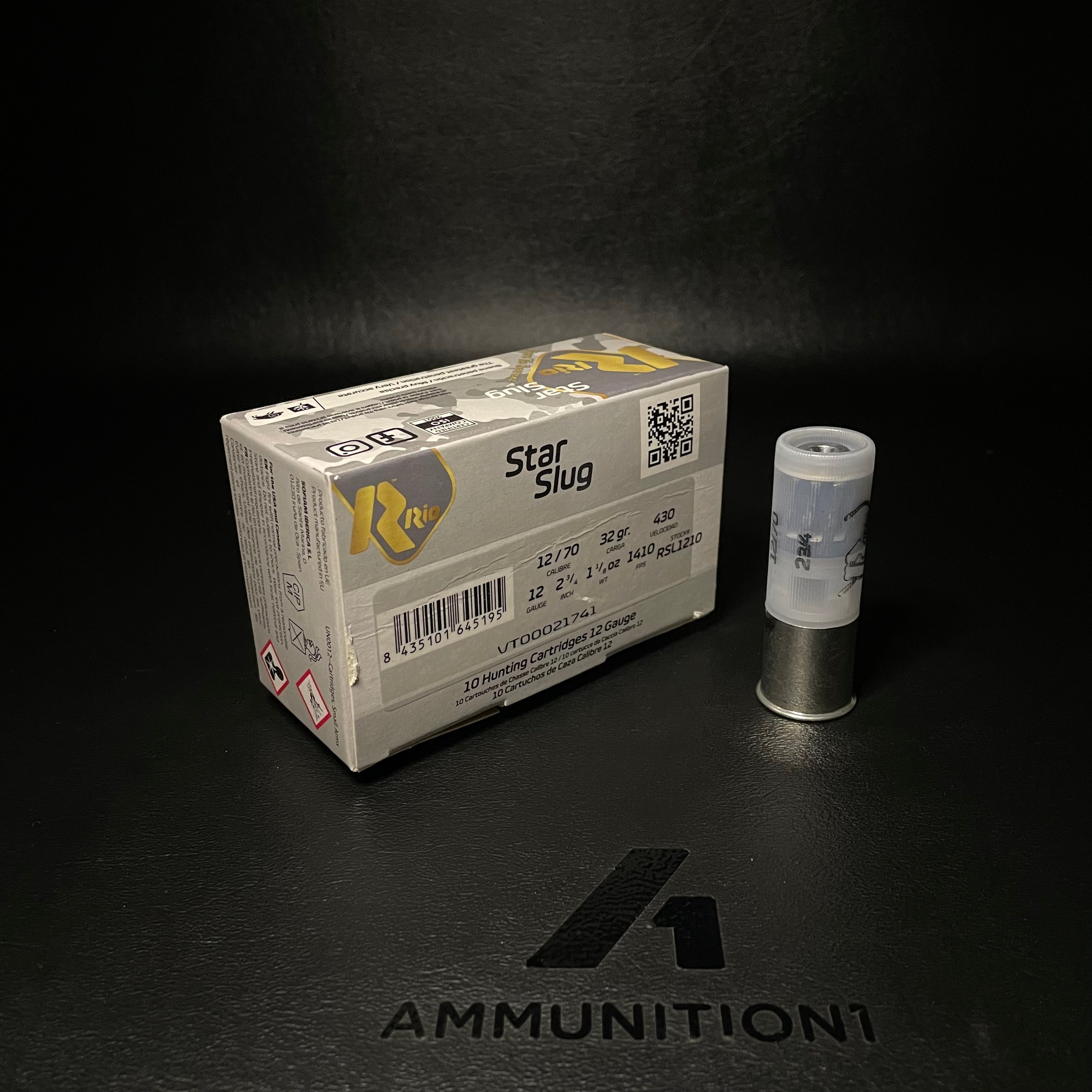 Rio Royal Star - 12 Gauge - 1-1/8 oz Slug - 10 Rnd/Bx – Ammunition1